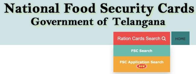Telangana Ration Card List 2025: District Wise List, FSC Search