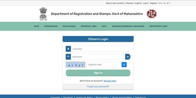IGR Maharashtra 2025: Search Valuation at igrmaharashtra.gov.in