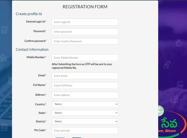 TS Meeseva Portal 2025: Registration, Login and Check Status