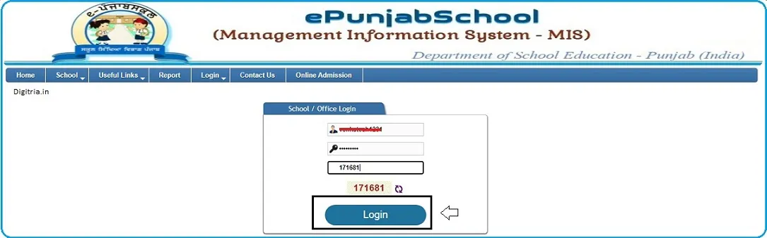 ePunjabSchool Login- Online Staff School Login and Download App