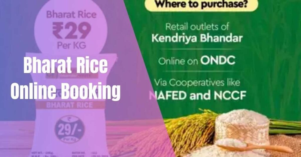 Bharat Rice Online Booking at NCCF, NAFED, Kendriya Bhandar
